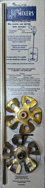 5" JIFFLER MIXER — Beno J. Gundlach Company