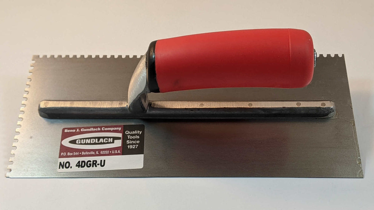 10-1/2" PROFESSIONAL ULTIGRIP TROWEL — Beno J. Gundlach Company