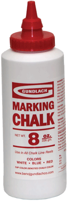 RED CHALK (8 OZ BOTTLE) — Beno J. Gundlach Company