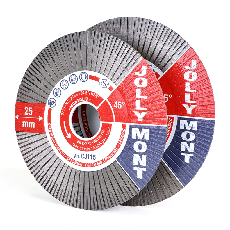 5" 45Â° JOLLYMONT CUTTING/BEVELING DIAMOND BLADE — Beno J. Gundlach Company